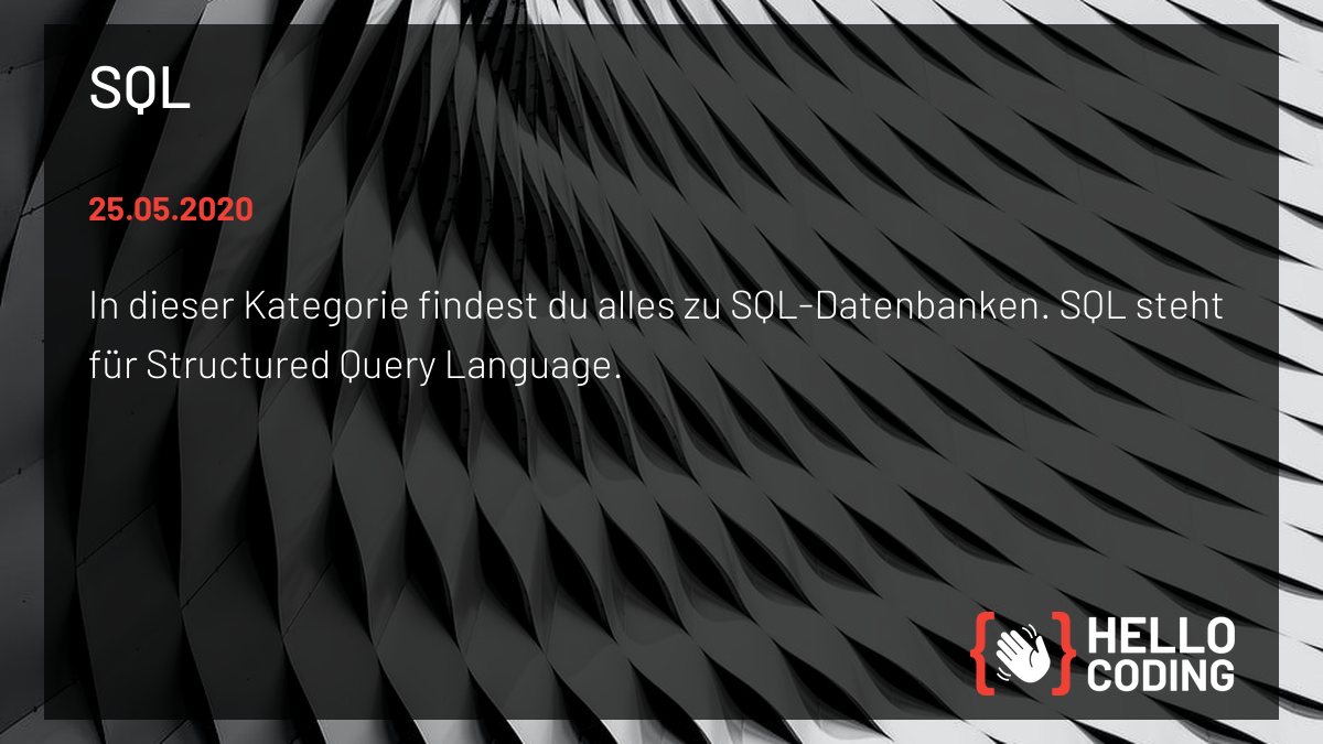 SQL | HelloCoding