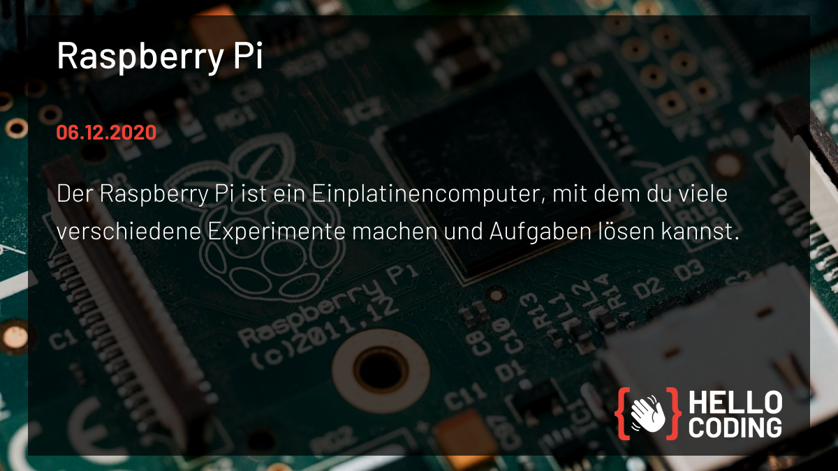 Raspberry Pi | HelloCoding