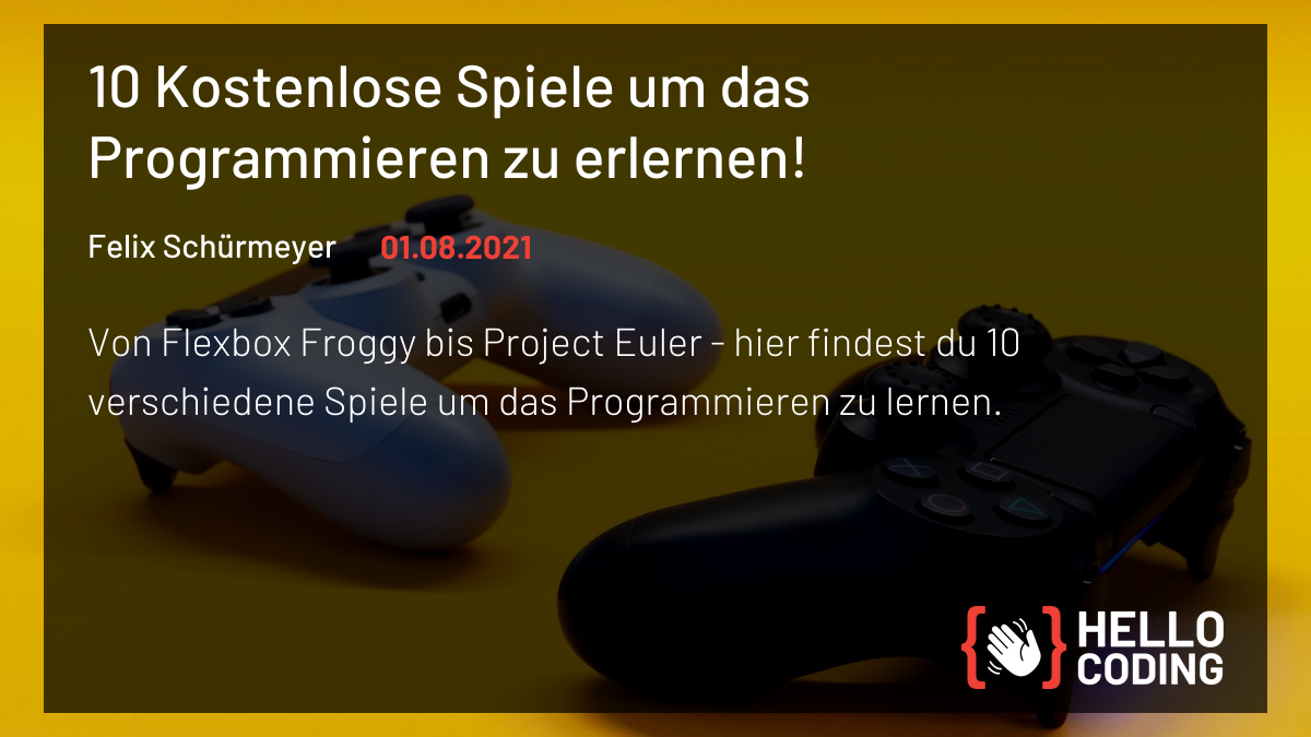 10 Kostenlose Spiele um das Programmieren zu erlernen! | HelloCoding