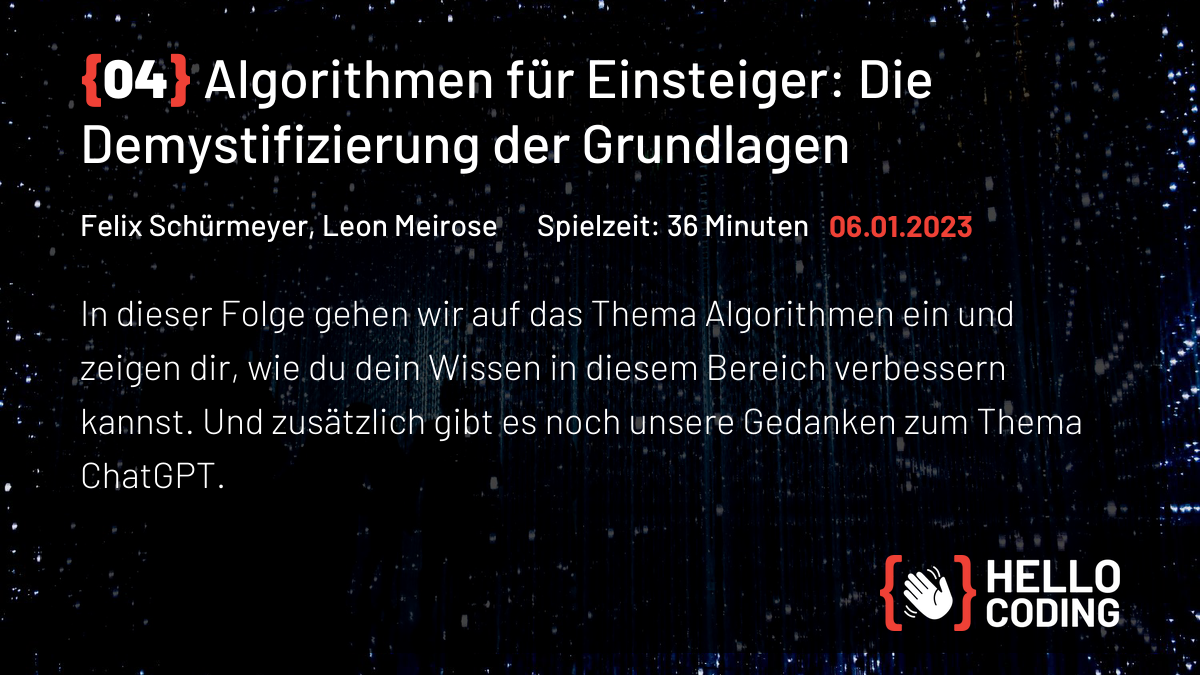 {04} Algorithmen für Einsteiger: Die Demystifizierung der Grundlagen ...
